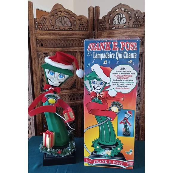 Telco | Holiday | Vtg 997 Telco Frank E Post The Animated Singing Lamp ...